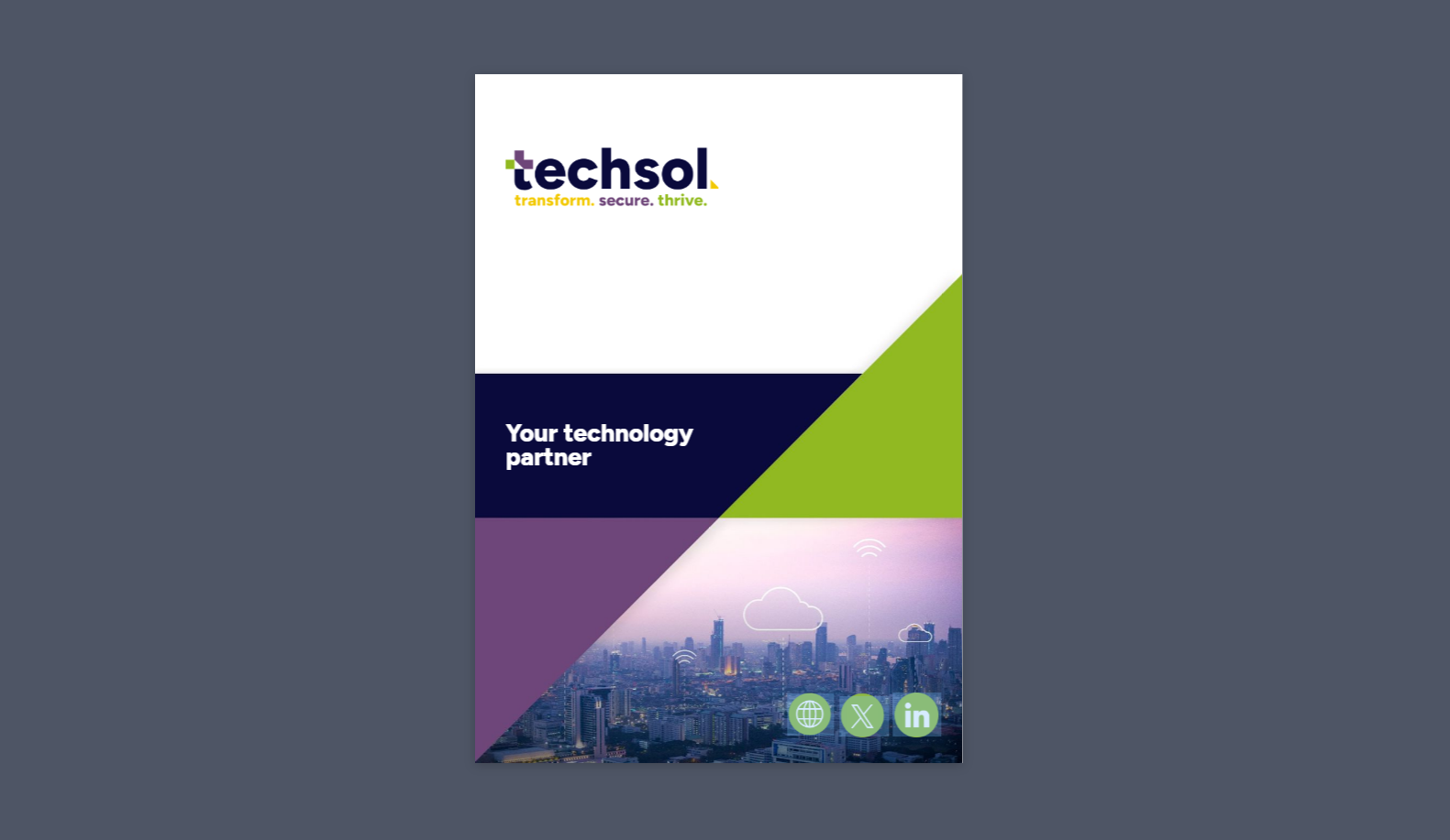 Techsol Company Brochure | Techsol